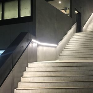 LED Handrail - Illuminated Stainless Steel Handrail 38mm
