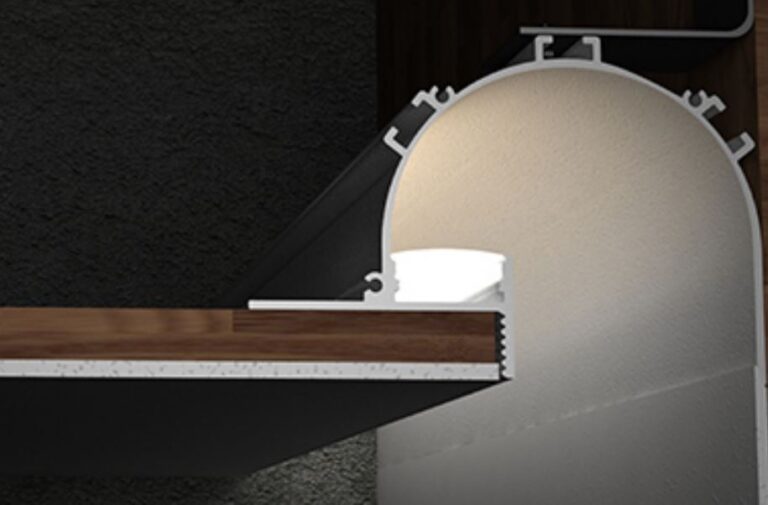 Recessed Strip Lighting LED Profile Cove Lighting For Wall