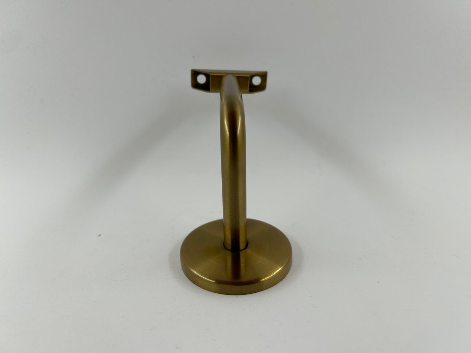 Handrail Bracket | Albion Hollow Satin Brass | LED Handrails