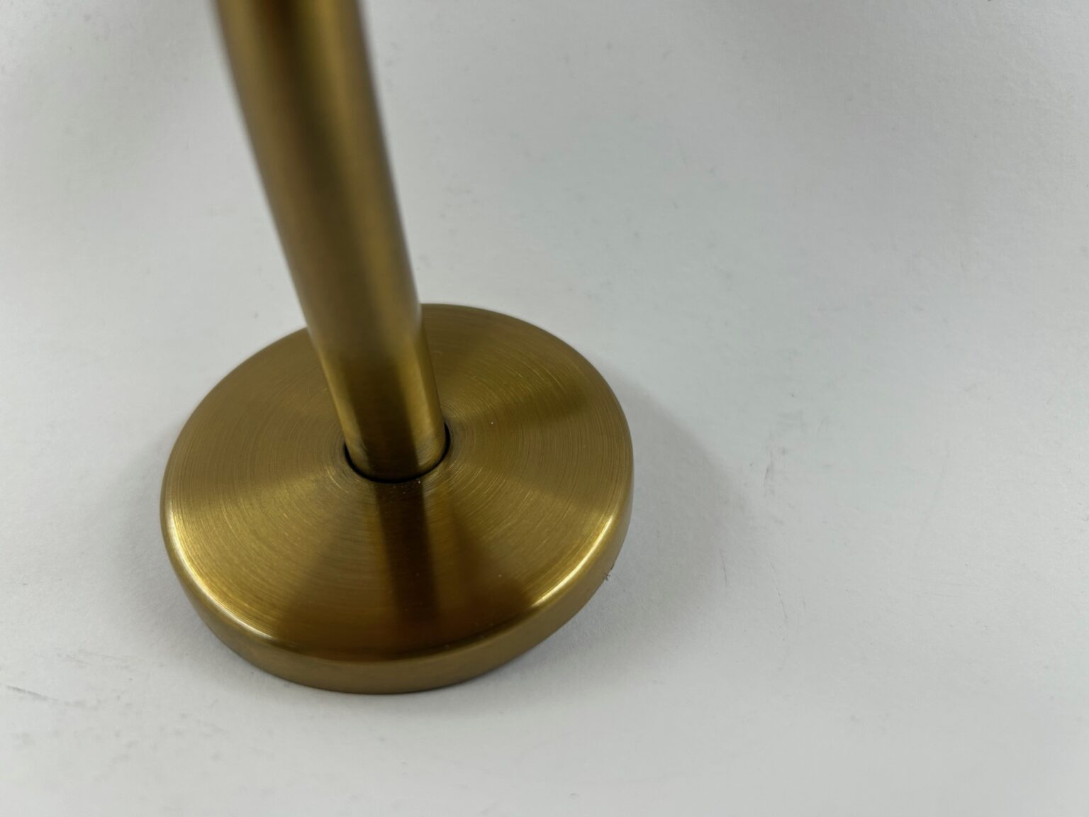 Handrail Bracket | Albion Hollow Satin Brass | LED Handrails