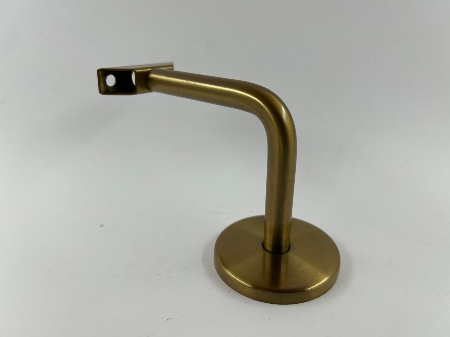 Handrail Bracket | Albion Hollow Satin Brass | LED Handrails