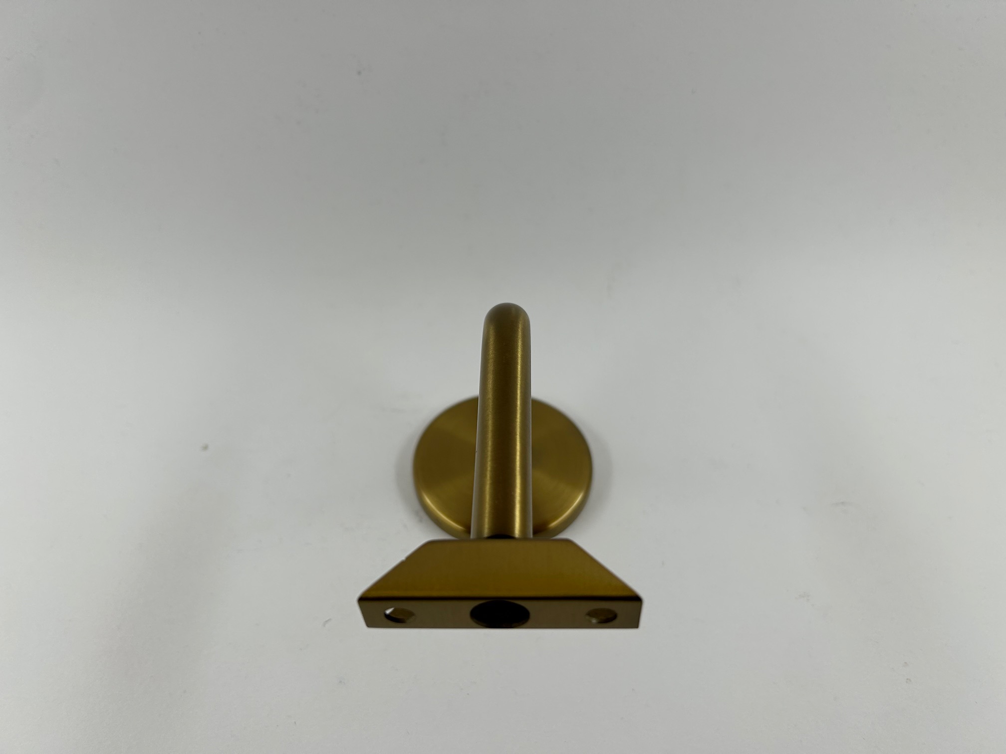 Lighted Handrail Bracket 80mm Hollow Handrail Bracket Curved Cradle