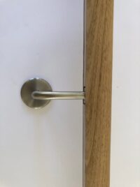 LED Timber Stair Handrail Lighting 43mm Victorian Ash