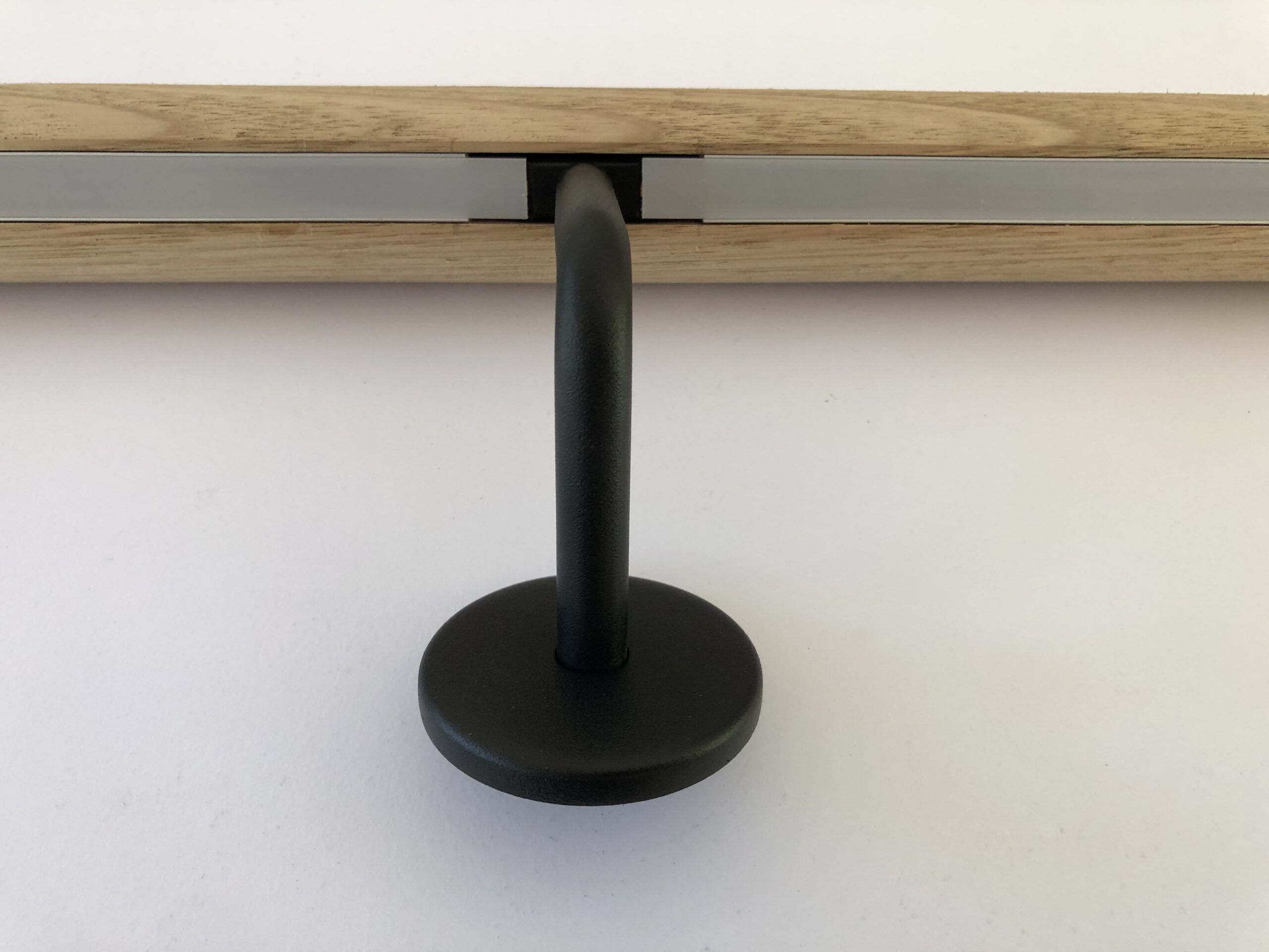 LED Timber Stair Handrail Lighting 43mm Victorian Ash THVA43