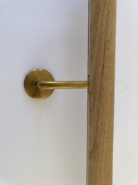 LED Timber Stair Handrail Lighting 43mm Victorian Ash