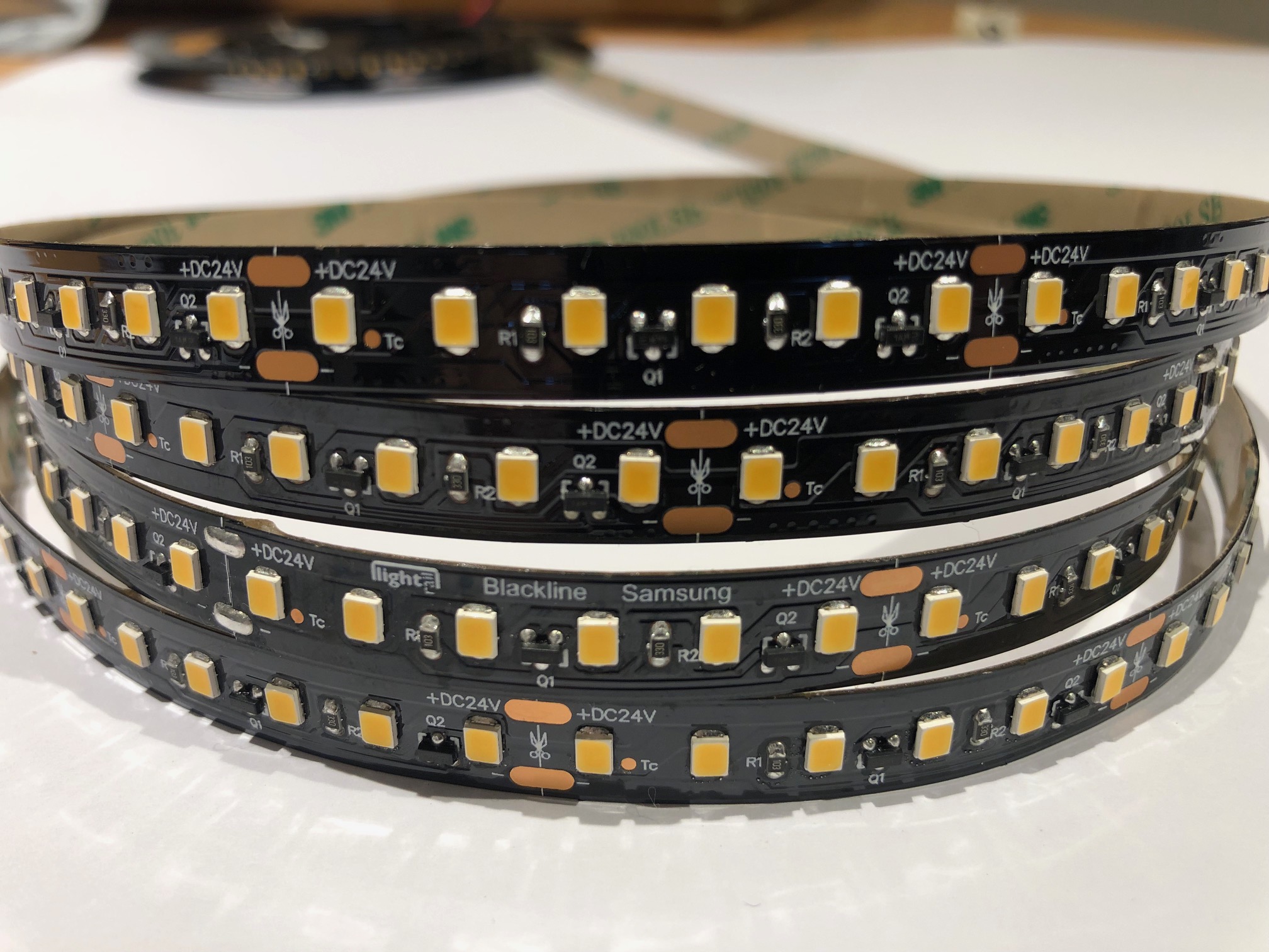 24v LED Strip Lights | 6.8w | Blackline Series | Lightrail