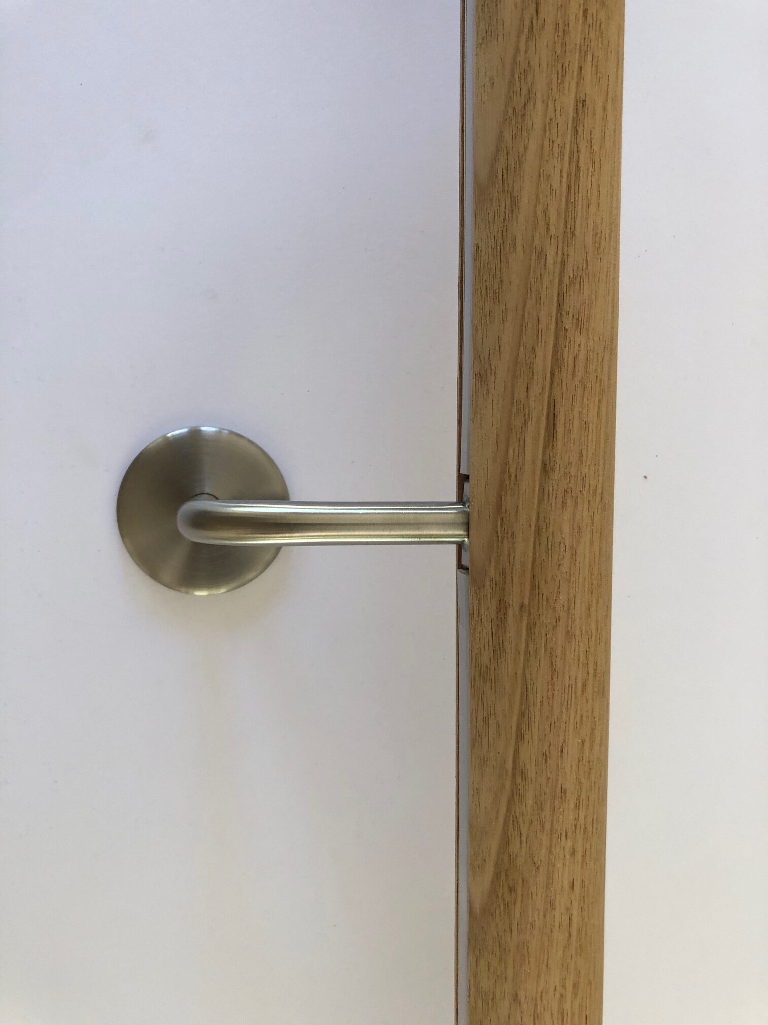 LED Timber Stair Handrail Lighting 43mm American Oak THAO43