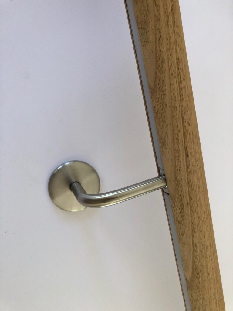 LED Timber Stair Handrail Lighting 43mm American Oak THAO43