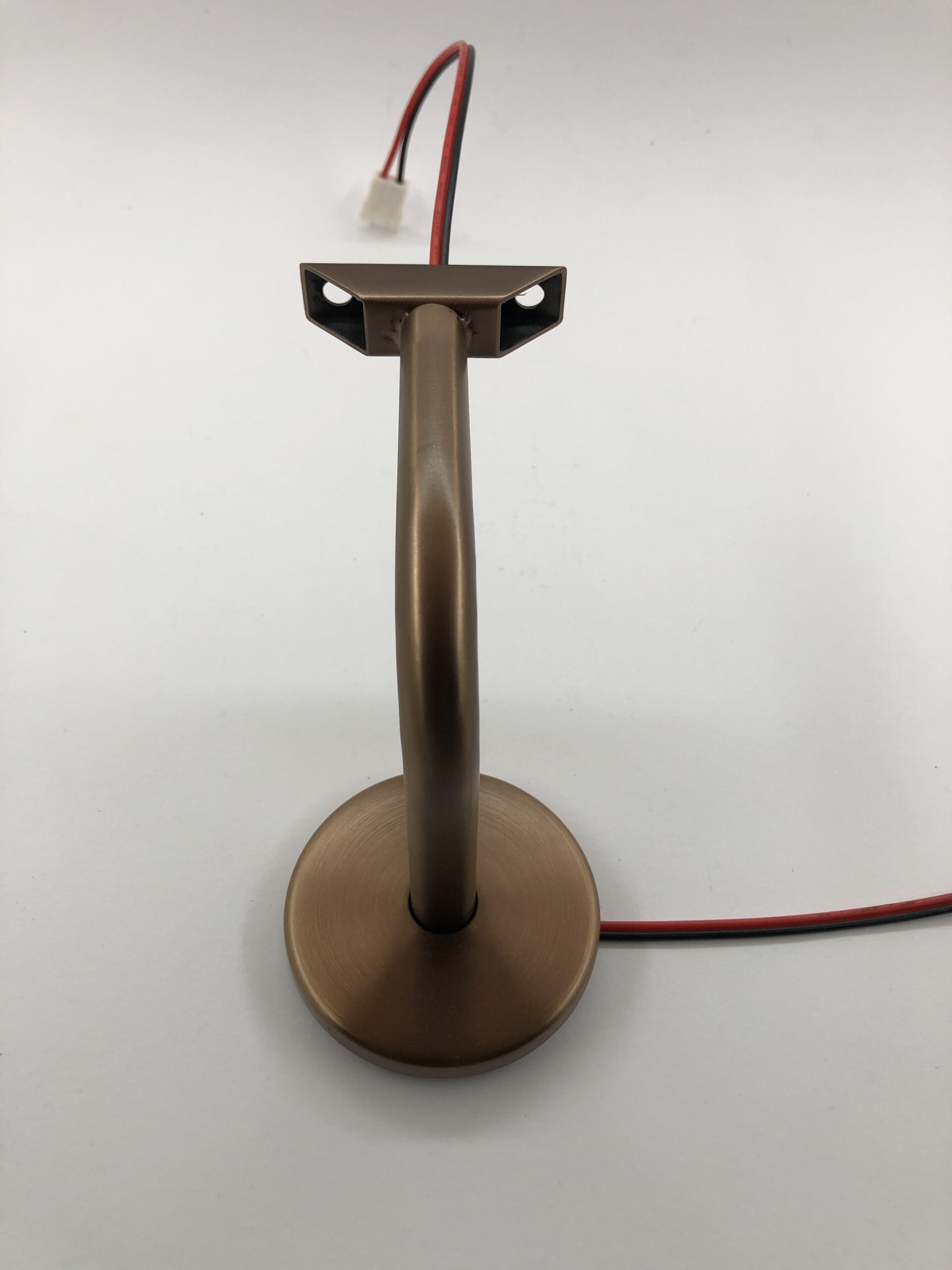 Stair LED Handrail Brackets Albion Hollow Satin Bronze