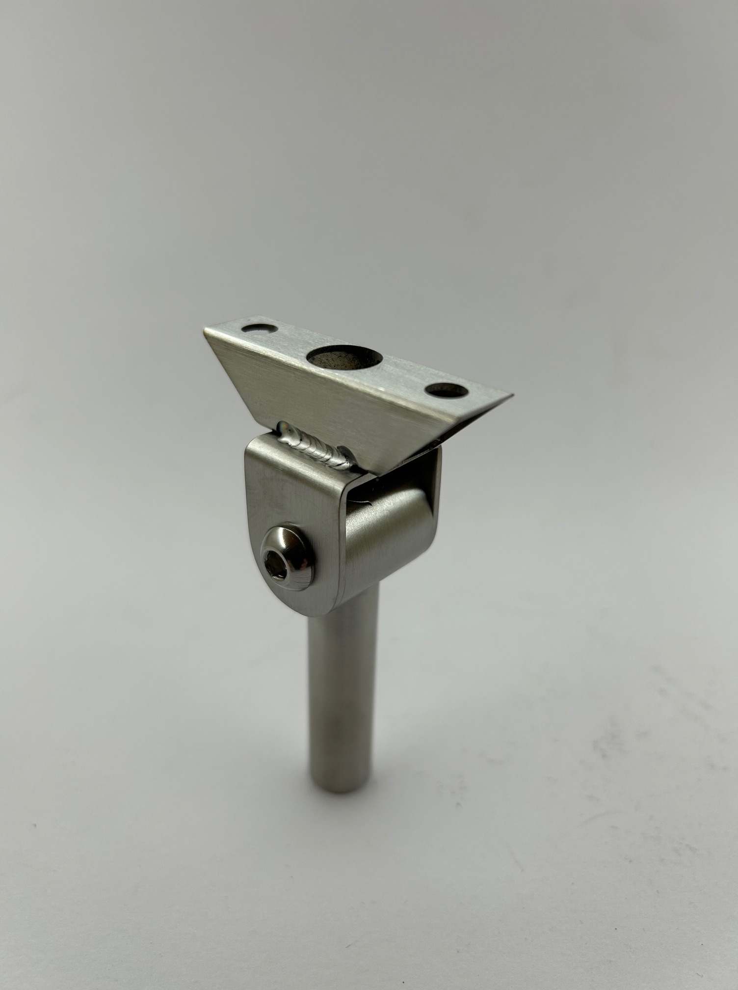 Adjustable LED Post Top Stem 316 Stainless Steel Handrail Mount ...